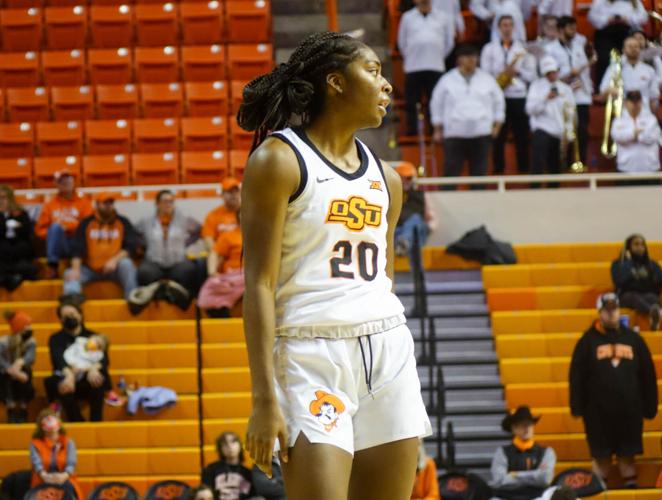 Cowgirls fall to No. 9 Iowa State despite career highs from Collins ...