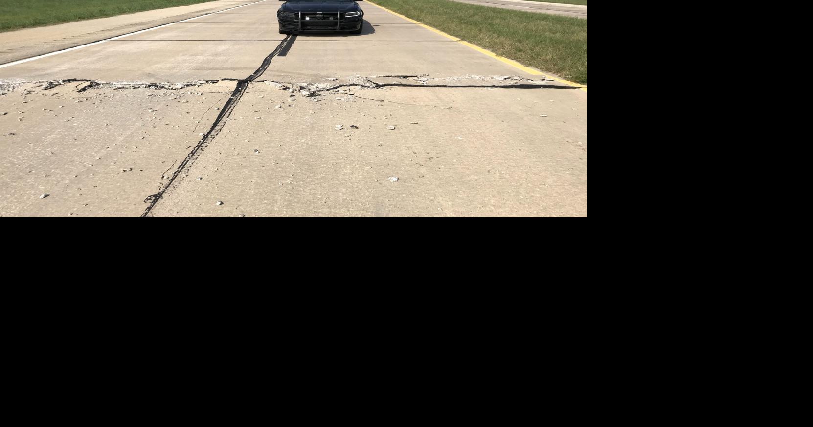 BREAKING: More pavement buckles on Stillwater Spur of Cimarron Turnpike ...