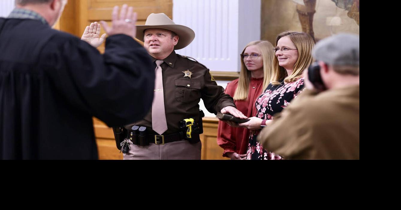 Legacy, commitment invoked as Baugh sworn in as sheriff Friday ...