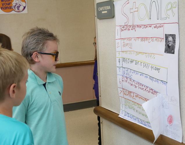 PES students learn about American Heroes with Wax Museum | Community ...