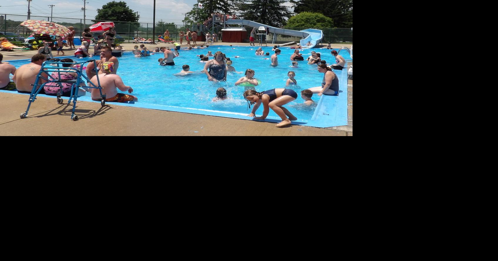 SNAPSHOTS: Forest Park Pool a busy place during free swim event ...