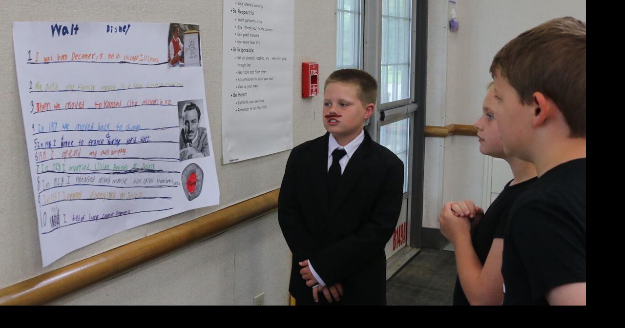PES students learn about American Heroes with Wax Museum | Community ...