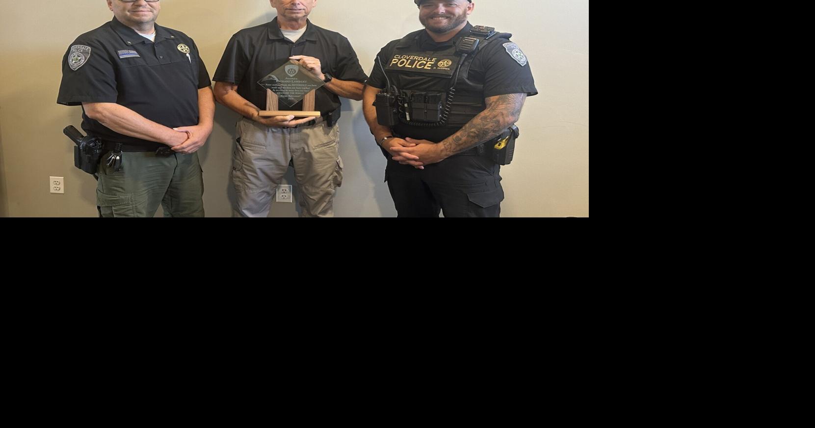 Rick Lambert celebrates retirement with Cloverdale Police Department ...