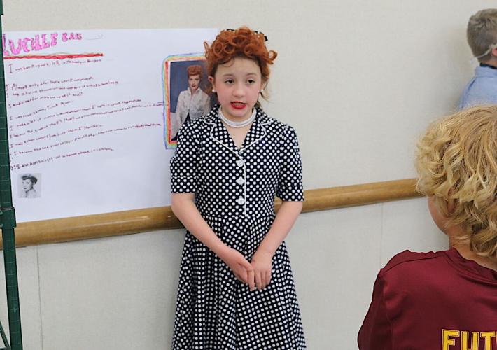 PES students learn about American Heroes with Wax Museum | Community ...