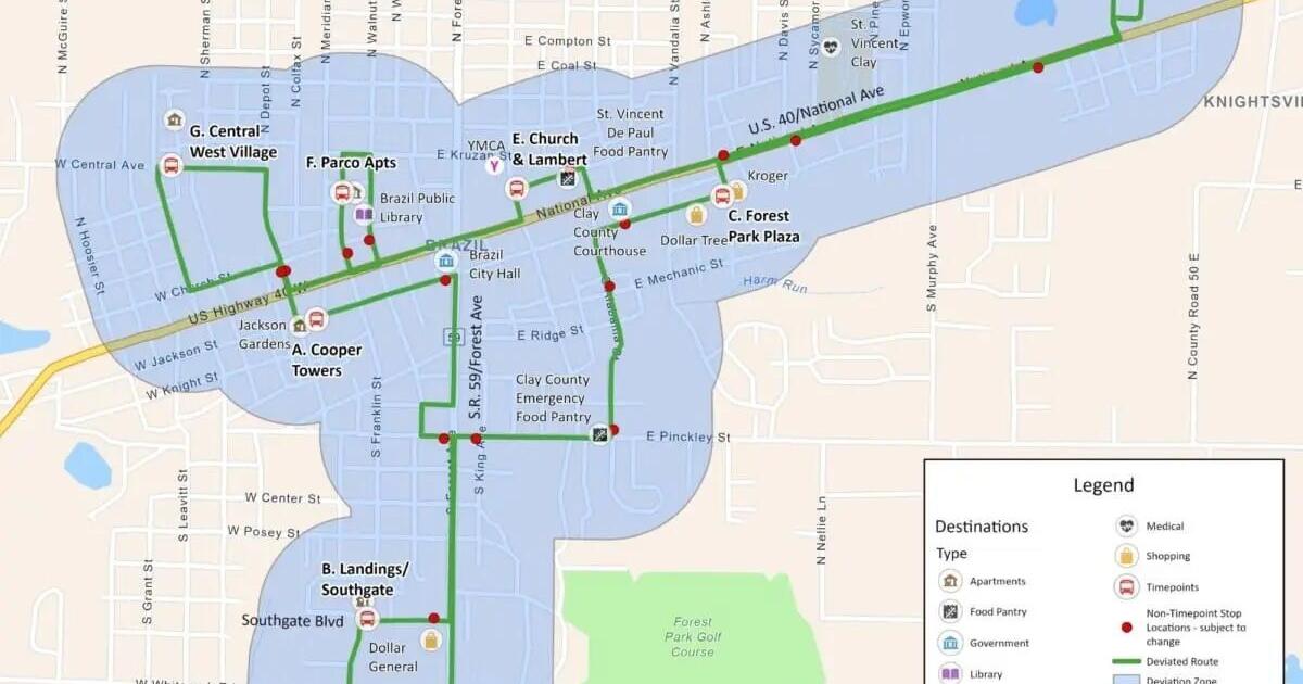 New Thrive bus route operating in Brazil | Brazil Times | suncommercial.com