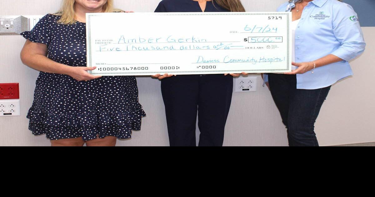 Amber Gerkin recipient of $5,000 Nursing Scholarship | Community ...