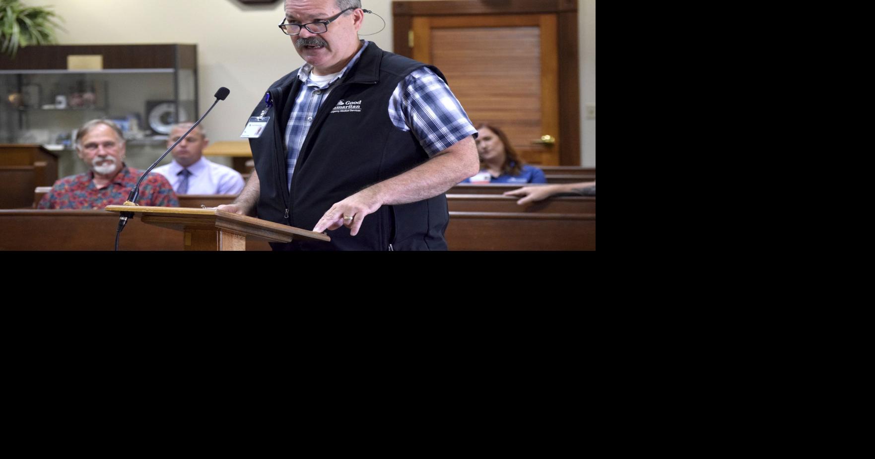 Benningfield speaks to commissioners | News | suncommercial.com