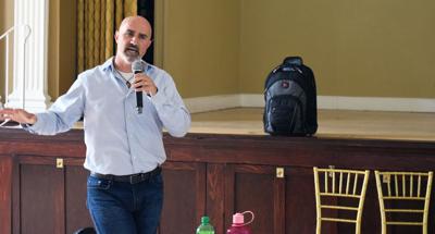 Renown author speaks to library staff on dealing with local homeless ...