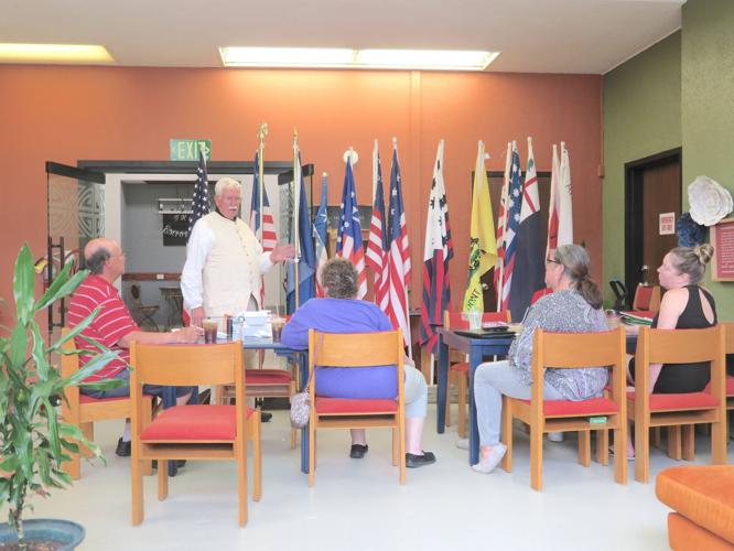 Clay County Optimist Club - A story of Revolutionary War Flags ...
