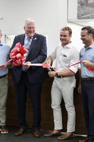 Lou Fusz CJDR of Vincennes celebrates with ribbon cutting | News ...