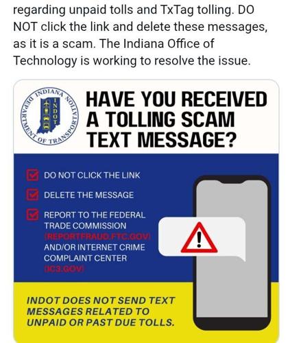 Former Indiana contractor hacked, sends scam toll messages from state ...