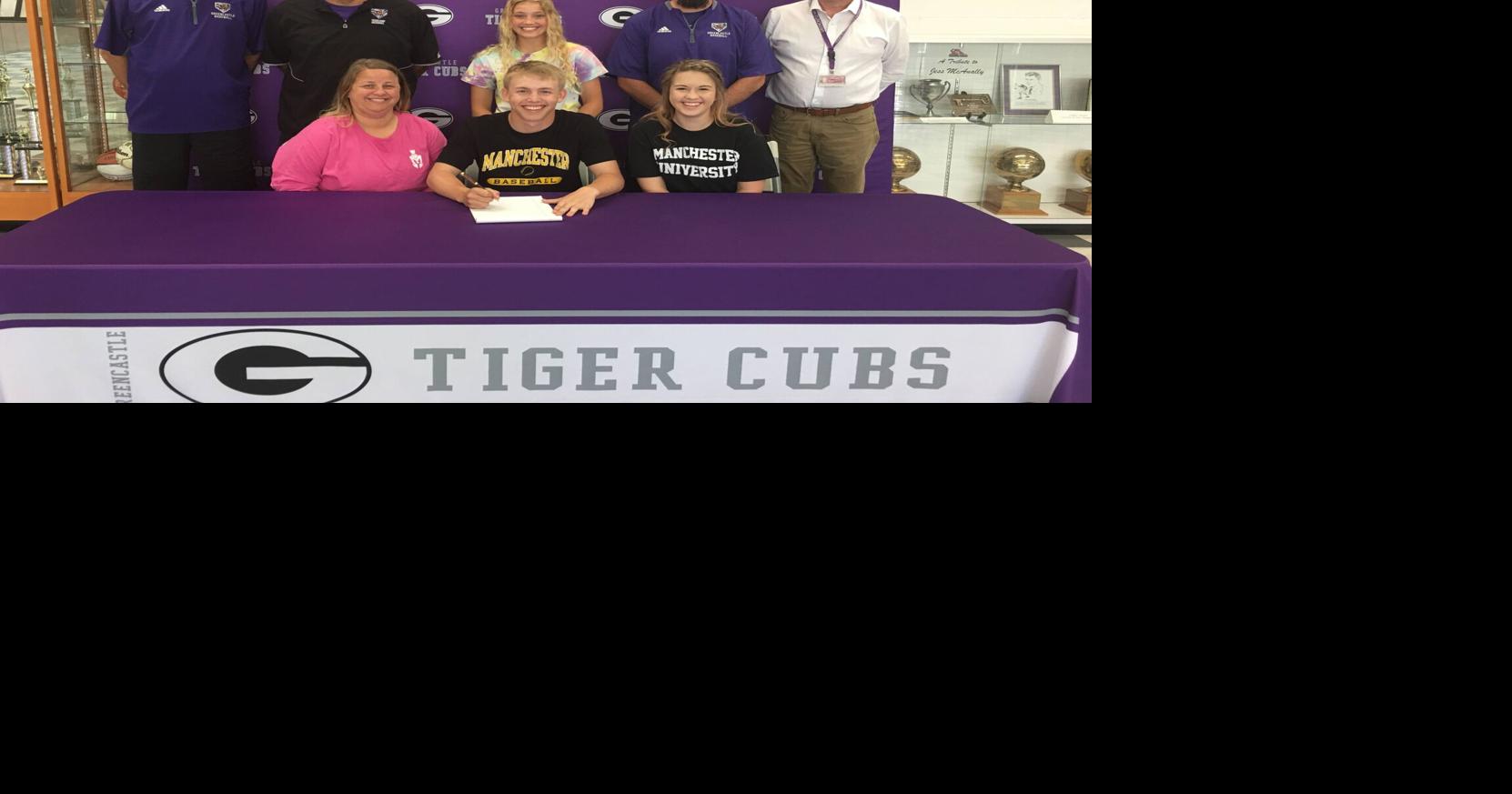 Bryce Barger dons new helmet at Manchester University | Archives ...