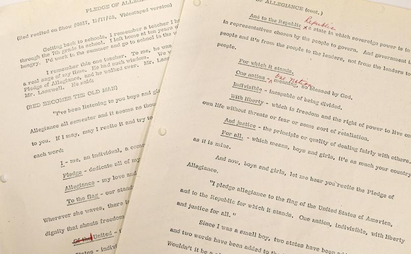 Red Skelton museum celebrating 50th anniversary of his Pledge of ...