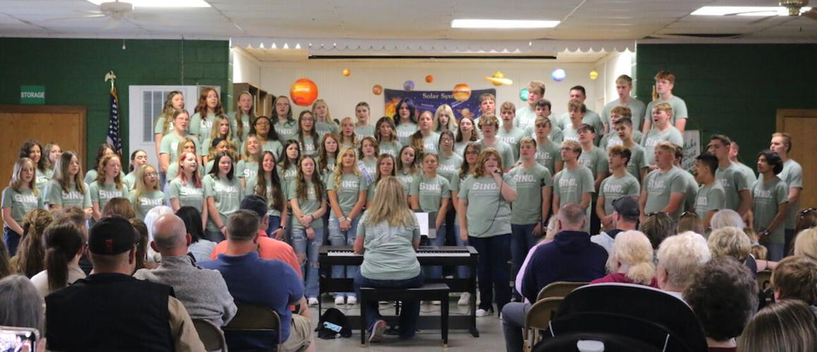 PCHS Swing Choir performs during Eclipse weekend | Community ...