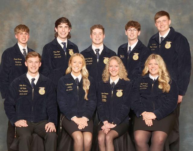 2024-25 IOWA FFA STATE OFFICERS | Audubon | swiowanewssource.com