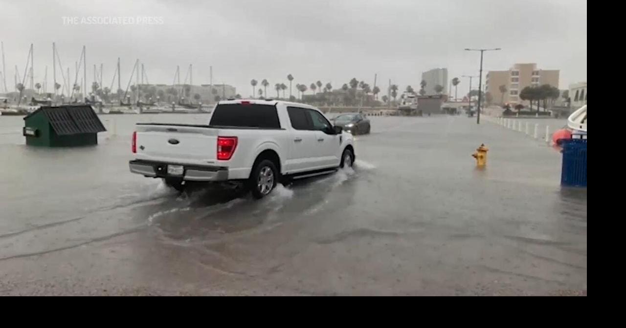 Areas along the Texas coast experience flooding from Tropical Storm ...