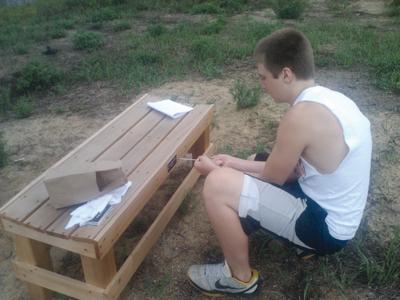 Eagle Scout Bench project completed at Schildberg Recreation Area ...