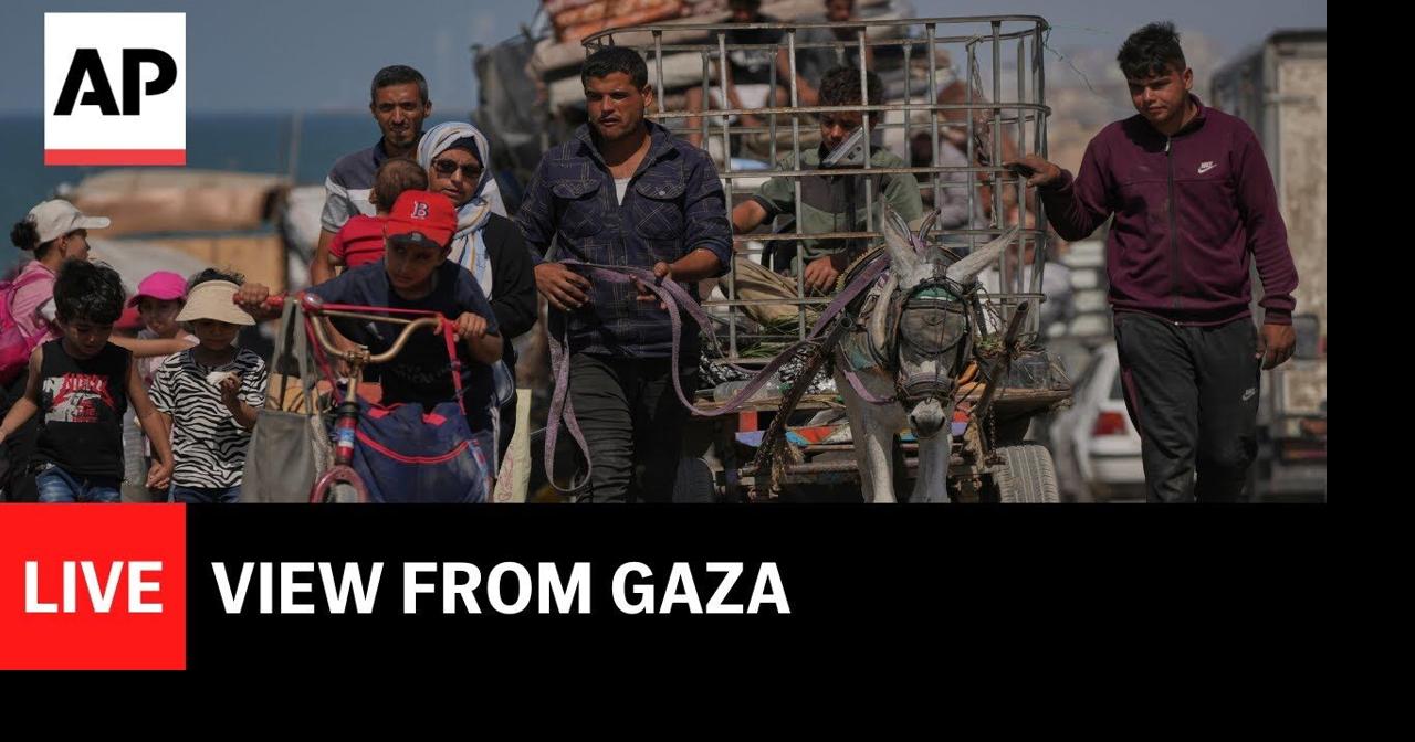 LIVE: Palestinians flee Israel's ground offensive in Gaza City | | swiowanewssource.com