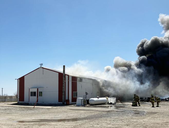 Large Shed Fire Sunday north of Marne | Atlantic | swiowanewssource.com