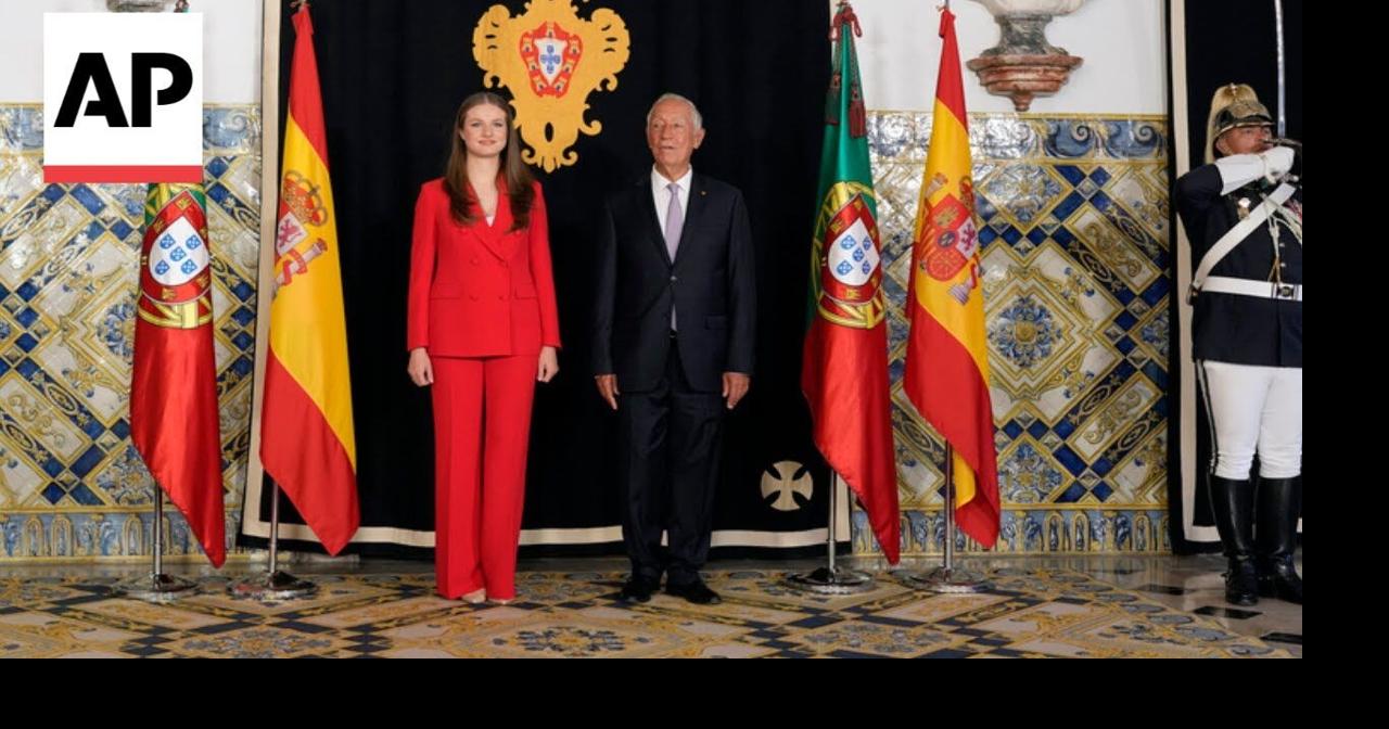Princess Leonor of Spain begins official visit to Portugal ...
