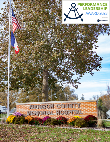 Audubon County Memorial Hospital Recognized for Performance Leadership ...