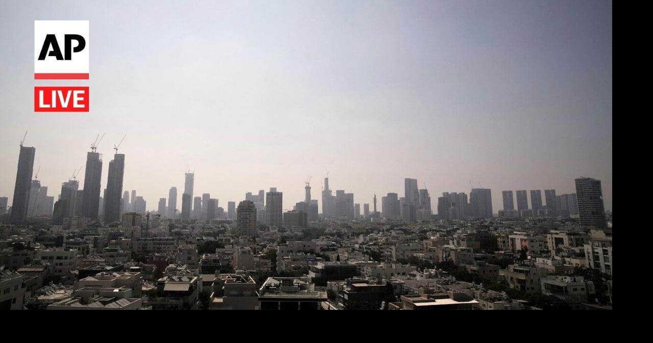 LIVE: Tel Aviv and Jerusalem skyline as Iran war continues ...