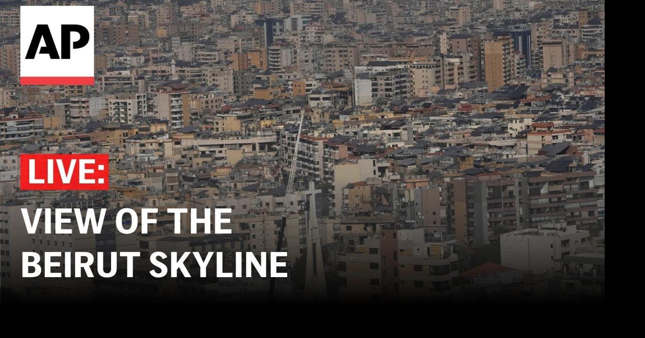 LIVE: View of the Beirut skyline in Lebanon | | swiowanewssource.com
