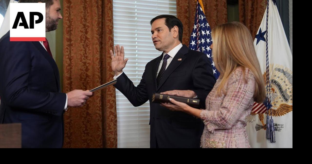 Marco Rubio sworn in as Secretary of State | | swiowanewssource.com