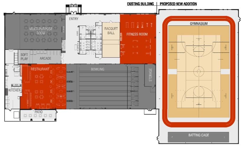 High School Gymnasium Floor Plan