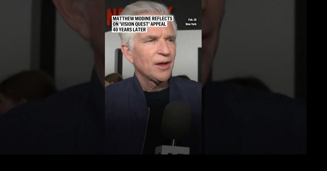 Matthew Modine reflects on 'Vision Quest' appeal 40 years later ...