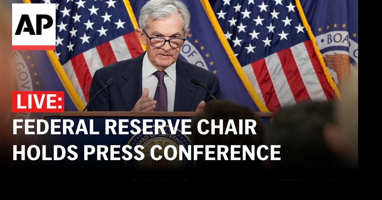 LIVE: Federal Reserve Chair Jerome Powell holds a press conference on ...