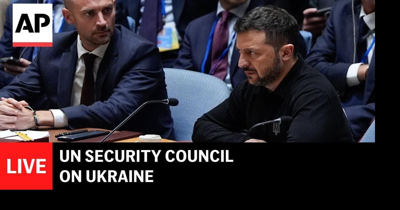 LIVE: UN Security Council on Ukraine | | swiowanewssource.com