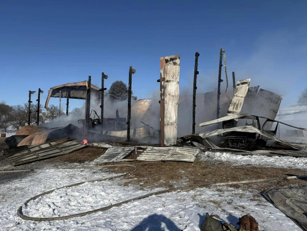 Structure Fire near Elliott | Atlantic | swiowanewssource.com