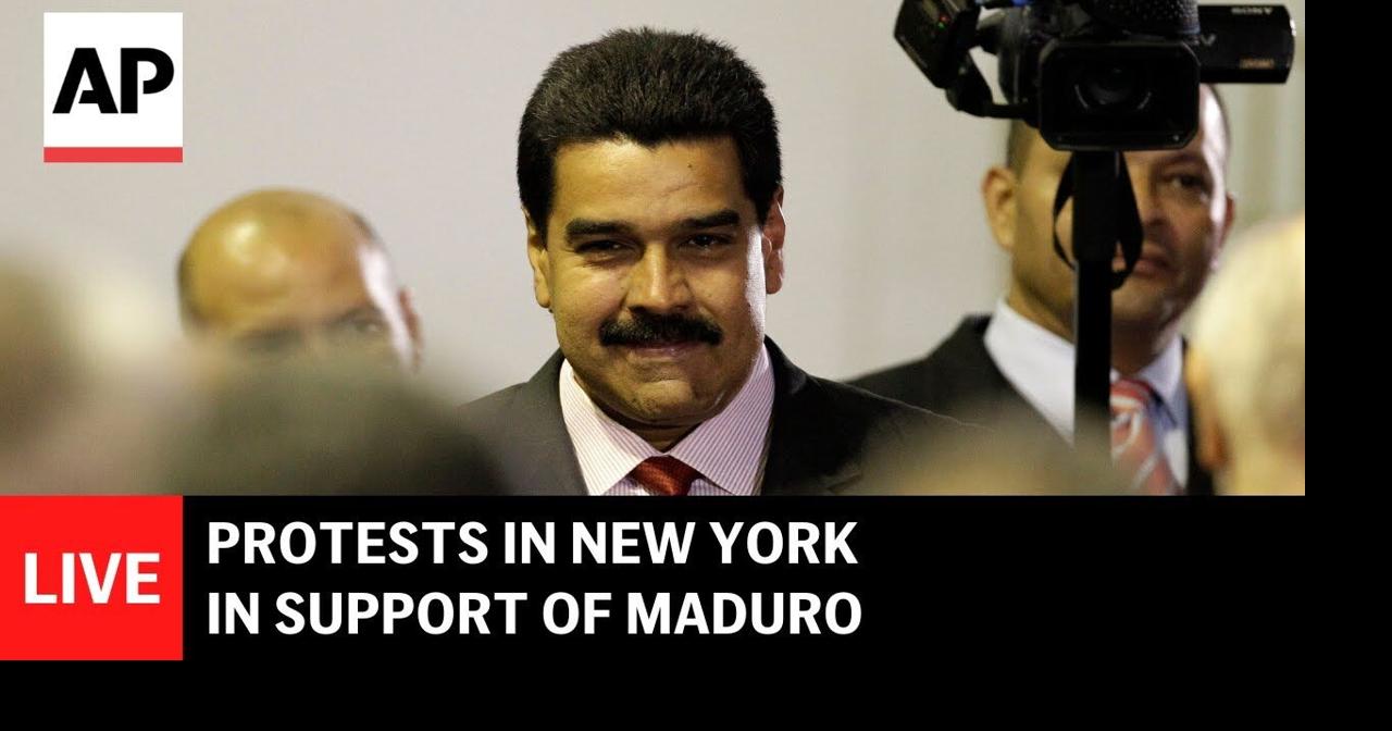 LIVE: Protests in New York in support of Maduro | | swiowanewssource.com