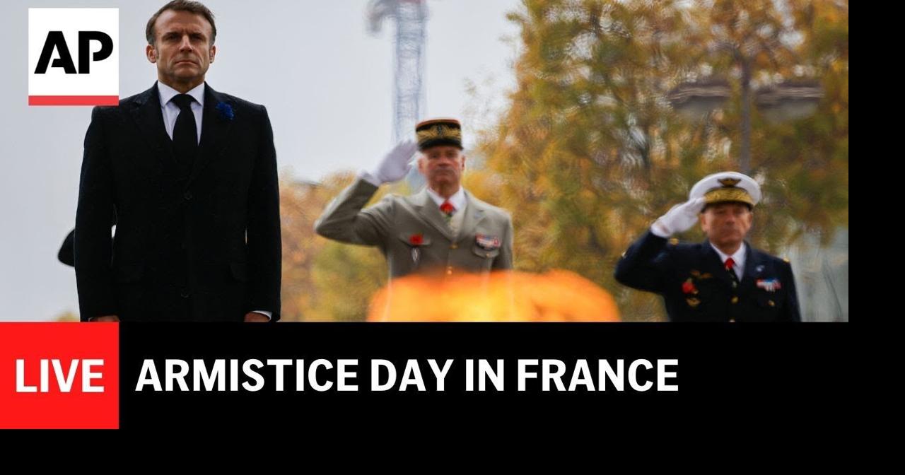LIVE: Armistice Day ceremony in France marking end of World War I ...