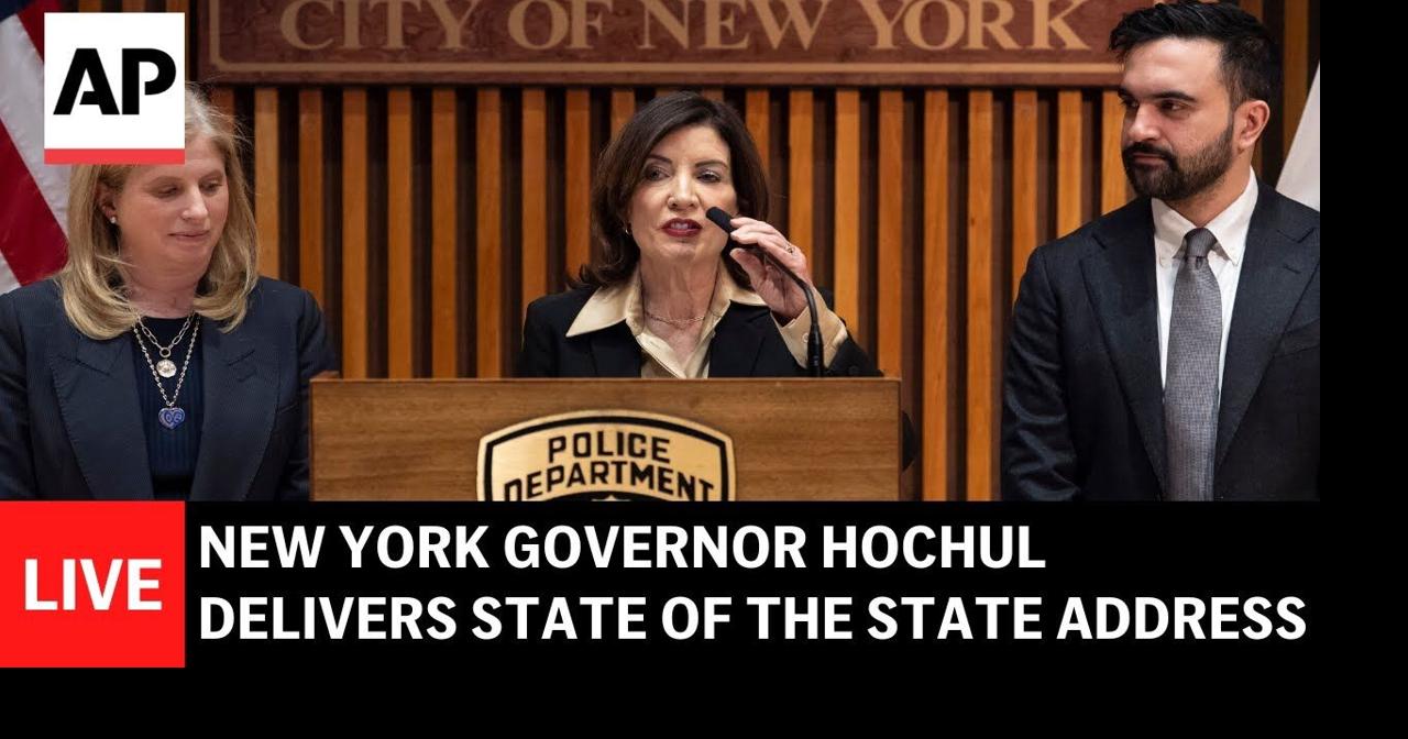 LIVE: New York Gov. Kathy Hochul delivers State of the State address ...