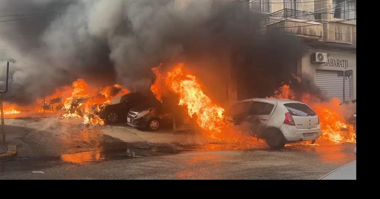 Giant diesel tanks catches fire in Beirut | | swiowanewssource.com