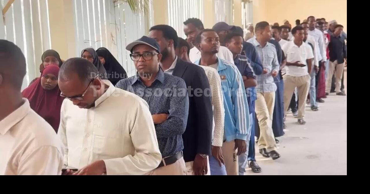 Somalis vote in the first one-person, one-vote local election in ...