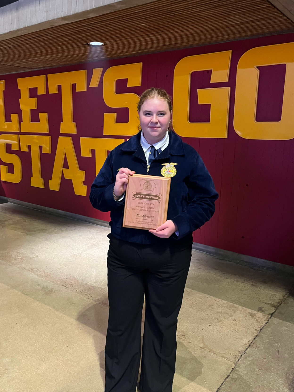 Kloewer wins Iowa FFA Proficiency Award | Lifestyle | swiowanewssource.com