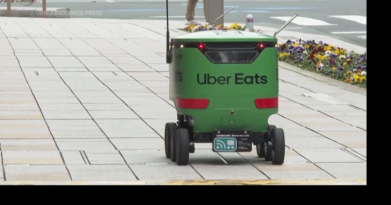 Uber Eats launches robot delivery service in Tokyo | | swiowanewssource.com