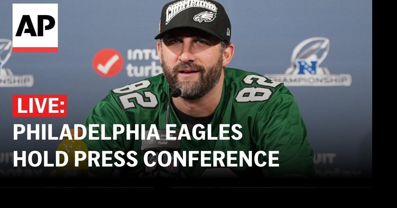 LIVE: Philadelphia Eagles coach hold press conference ...