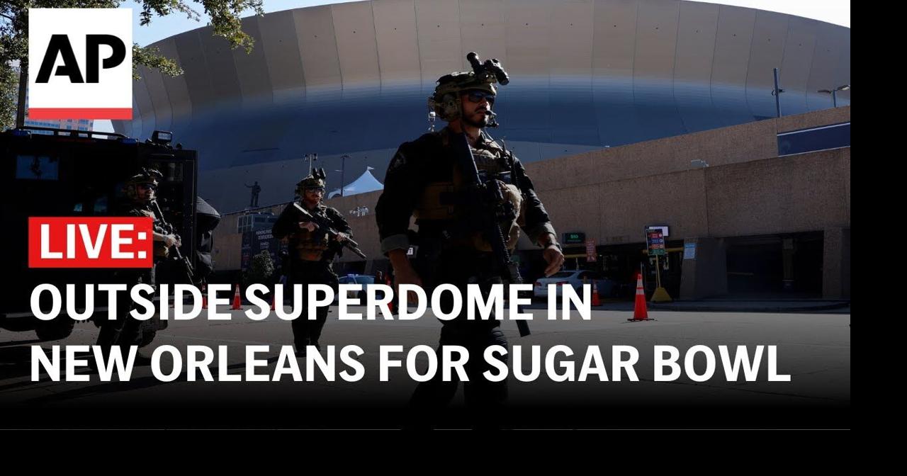 LIVE: Outside the Superdome in New Orleans for Georgia vs. Notre Dame ...