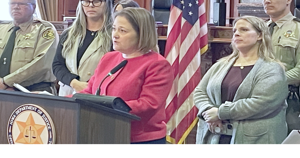 Iowa AG pushes for constitutional amendment on child testimony ...