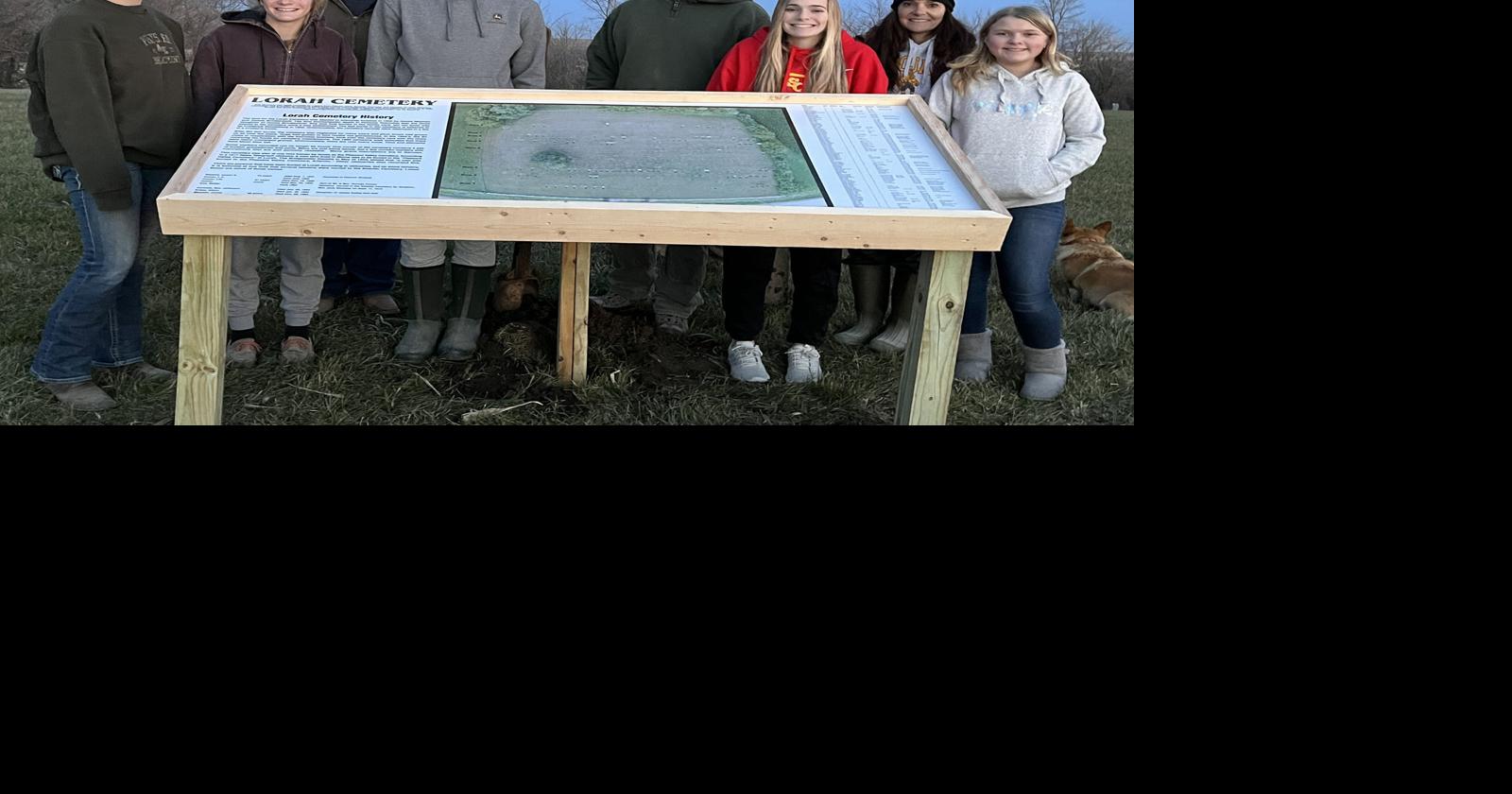 4-H Club sets up directory for Lorah Township Cemetery | Life-style ...