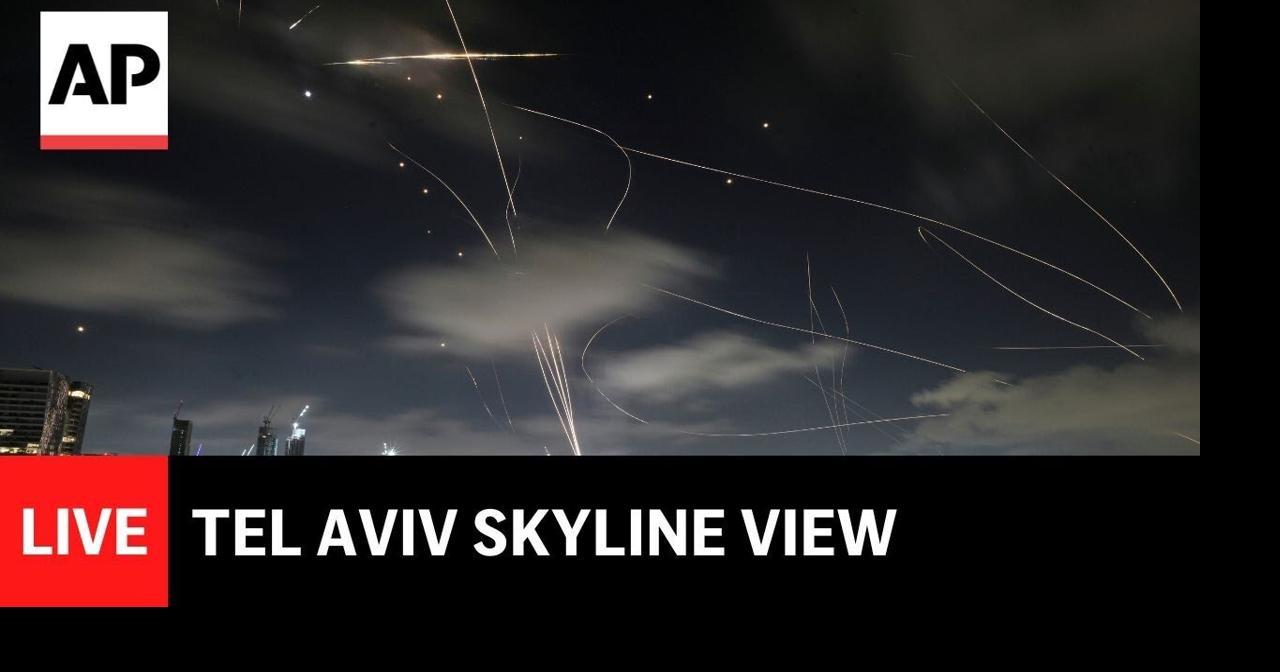 LIVE: Tel Aviv skyline in Israel after U.S. military strikes on Iran ...