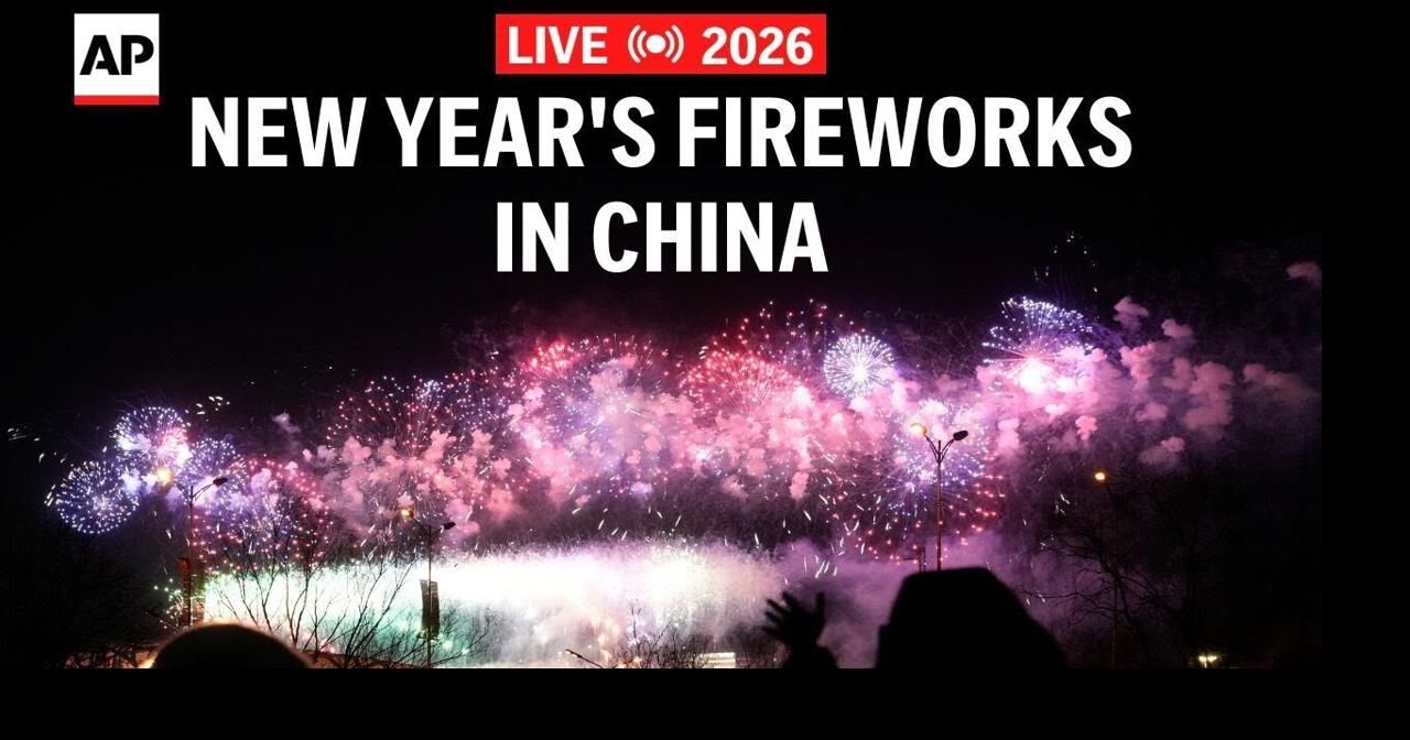 China fireworks 2026 LIVE: Beijing rings in the new year ...