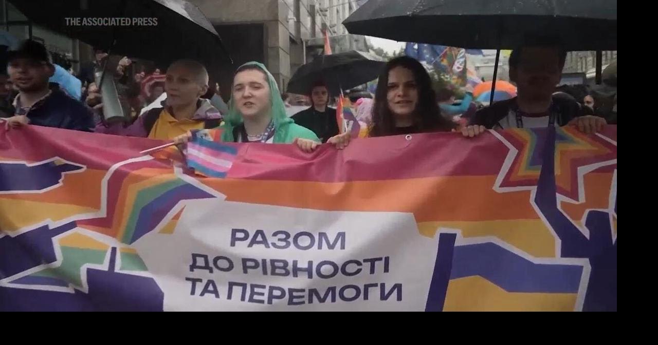 LGBT soldiers in Ukraine hope their service is changing attitudes as ...