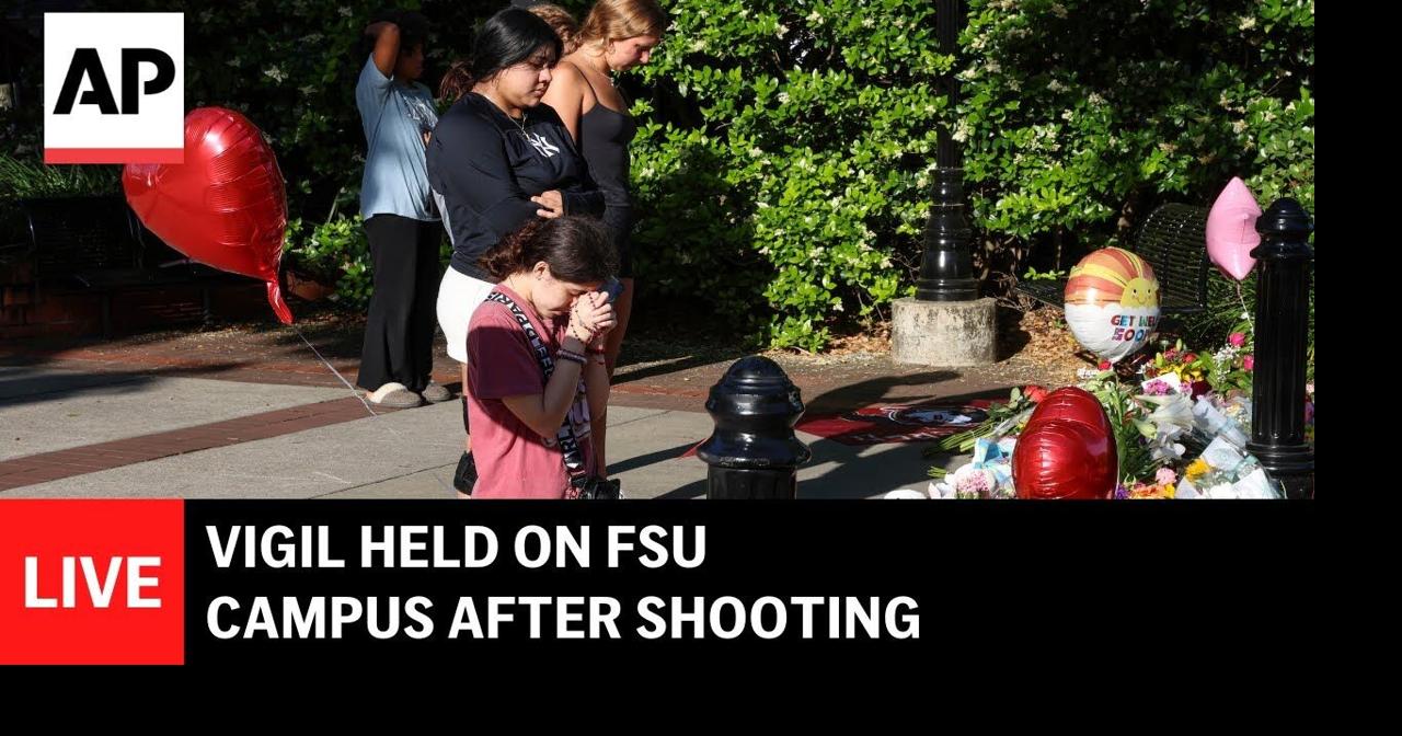 LIVE: Vigil held on FSU campus after shooting | | swiowanewssource.com