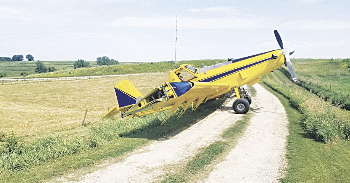 Crop duster makes emergency landing | Lifestyle | swiowanewssource.com