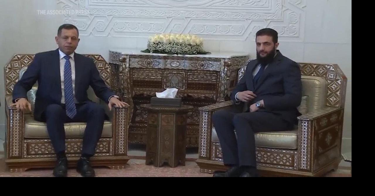 Iraqi security chief meets Syria's rebel leader in Damascus ...